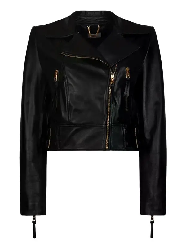 Elisabetta Franchi Zip-detail Jacket - Black