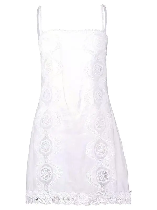 Waimari Rocio Lace Dress - White