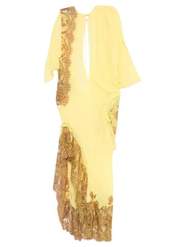 Christopher Esber Aluna Maxi Dress - Yellow