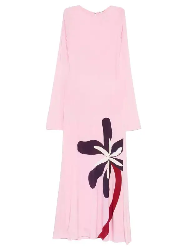 CALA DE LA CRUZ Amay Maxi Dress - Pink