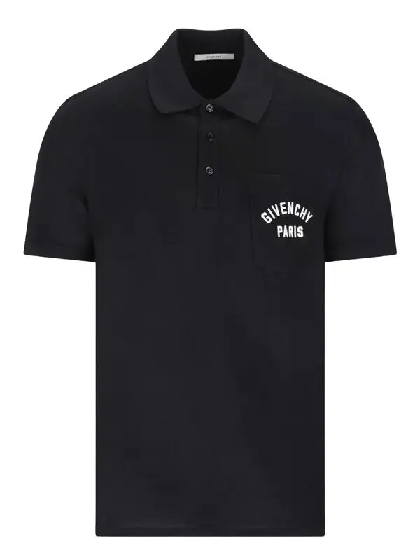 Givenchy Logo Polo Shirt - Blue