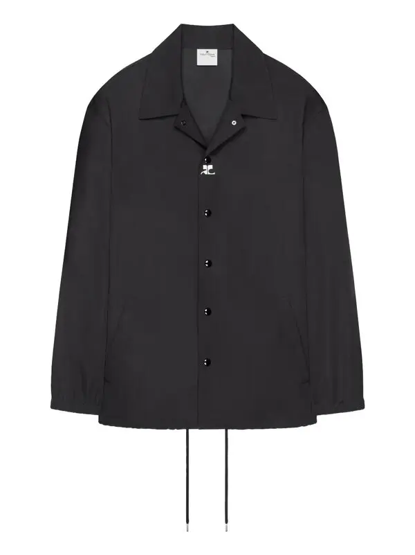 COURREGES Buttoned Jacket - Black