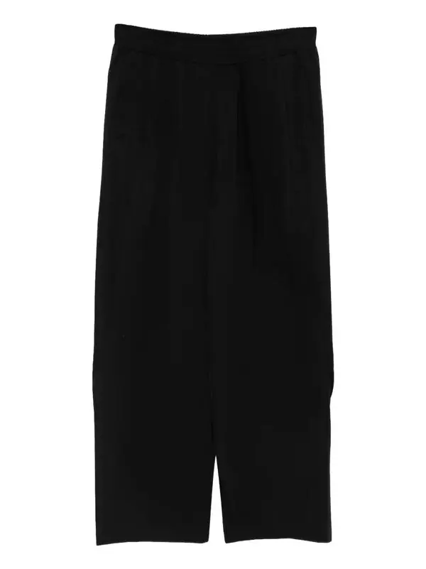 Emporio Armani Elasticated Track Pants - Black
