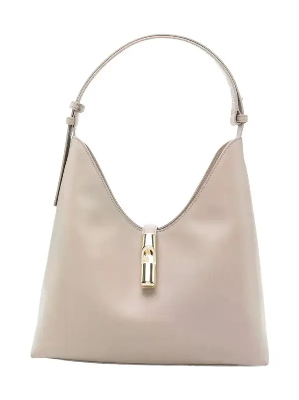 Furla Leather Shoulder Bag - Neutrals