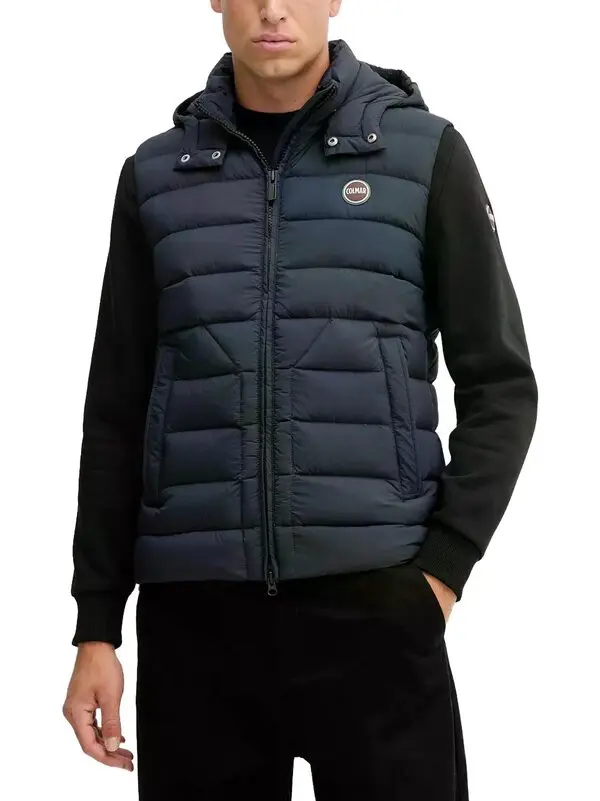 COLMAR Hooded Padded Gilet - Blue