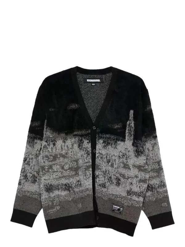 NEIGHBORHOOD Jacquard Cardigan - Grey