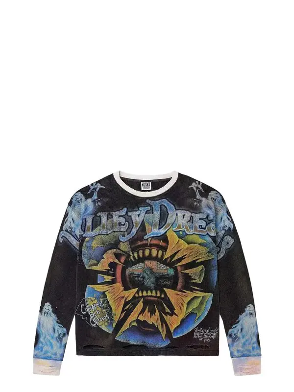 VALE Graphic-print Sweatshirt - Black