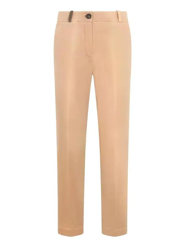Peserico Straight-leg Trousers - Neutrals