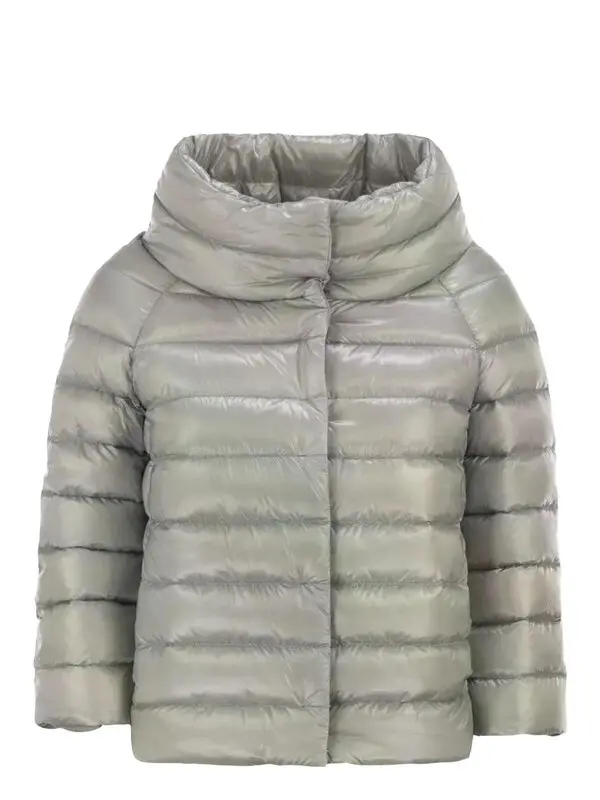 Herno Padded Funnel-neck Jacket - Grey