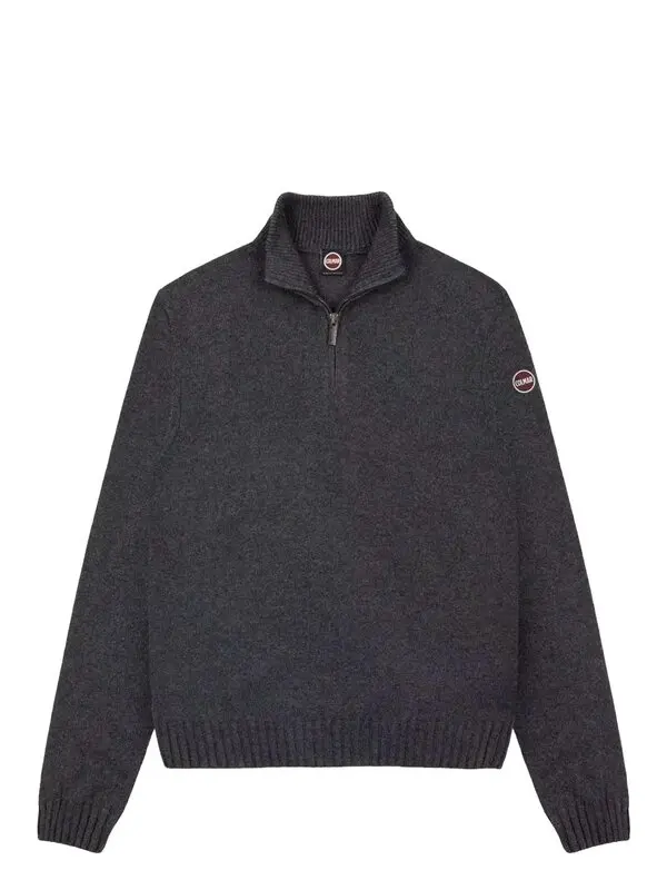 COLMAR Zip-neck Sweater - Grey