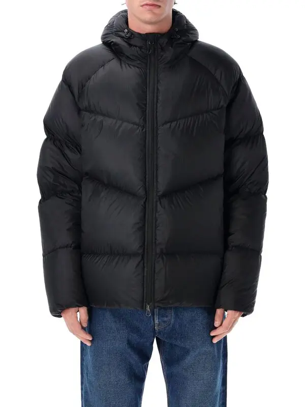 Pyrenex Helium Hooded Down Jacket - Black