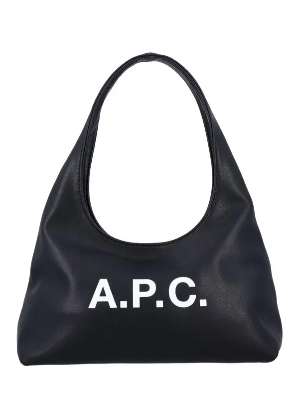 A.p.c. Baby Ninon Shoulder Bag - Black