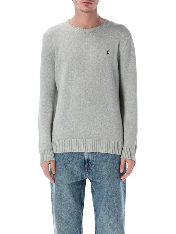Polo Ralph Lauren Classic Cotton Pony Jumper - Andover Grey