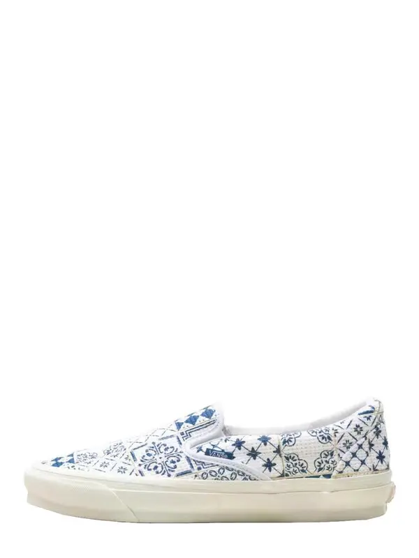 VANS X Kith Azulejo Tile Sneakers - White