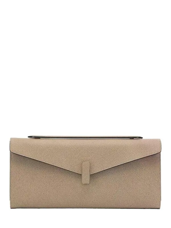 VALEXTRA Iside Clutch - Neutrals