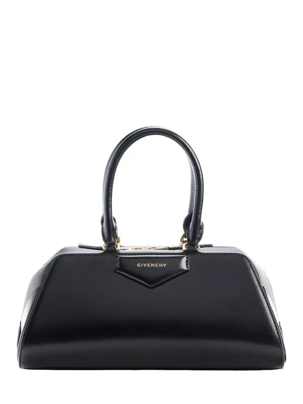 Givenchy Mini Antigona East/west Satchel - 001-black