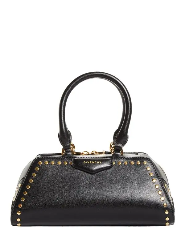 Givenchy Mini Antigona East/west Satchel - 001-black