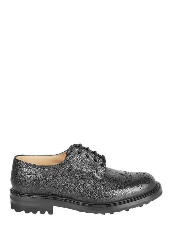 Church's Mcpherson Lw Perforated Oxford Shoes - Black