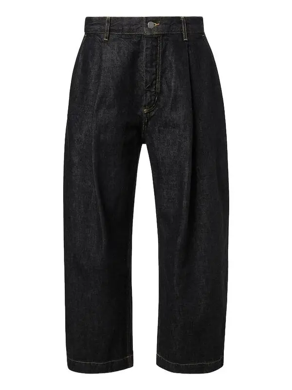 Studio Nicholson Puch Barrel-leg Jeans - Black