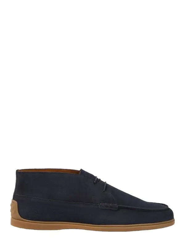 TOD'S Gommino Suede Desert Boots - Blue