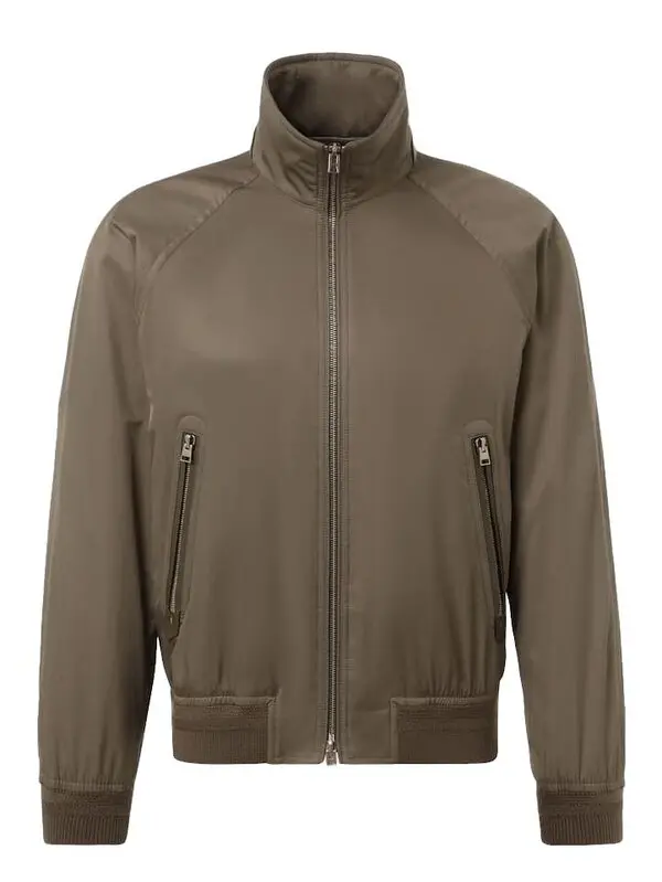 TOM FORD Technical Blouson Jacket - Green