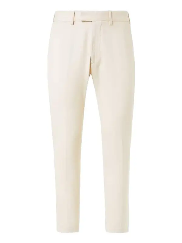 TOM FORD Cotton Drill Chinos - White