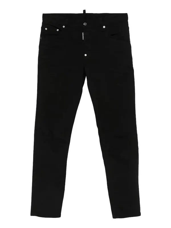 Dsquared2 Straight Leg Denim - Black