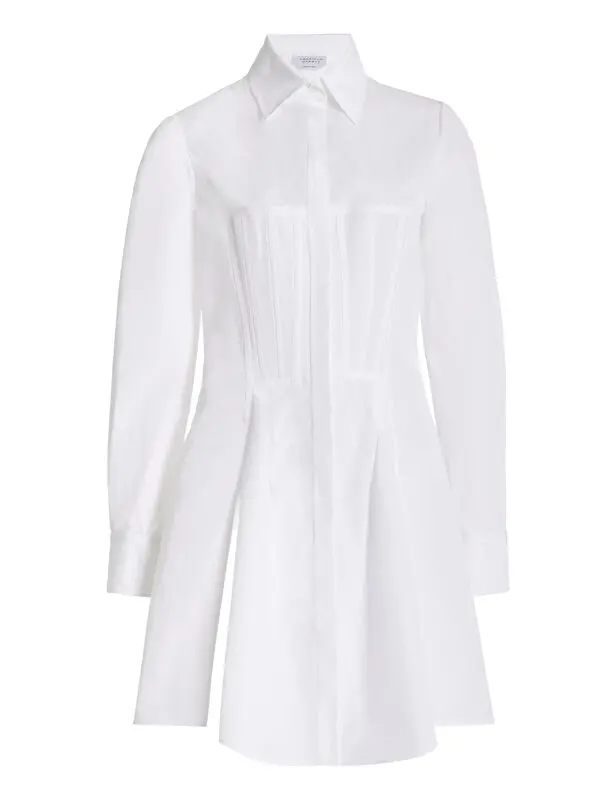 Gabriela Hearst Garcia Top In Sea Island Cotton Poplin - White