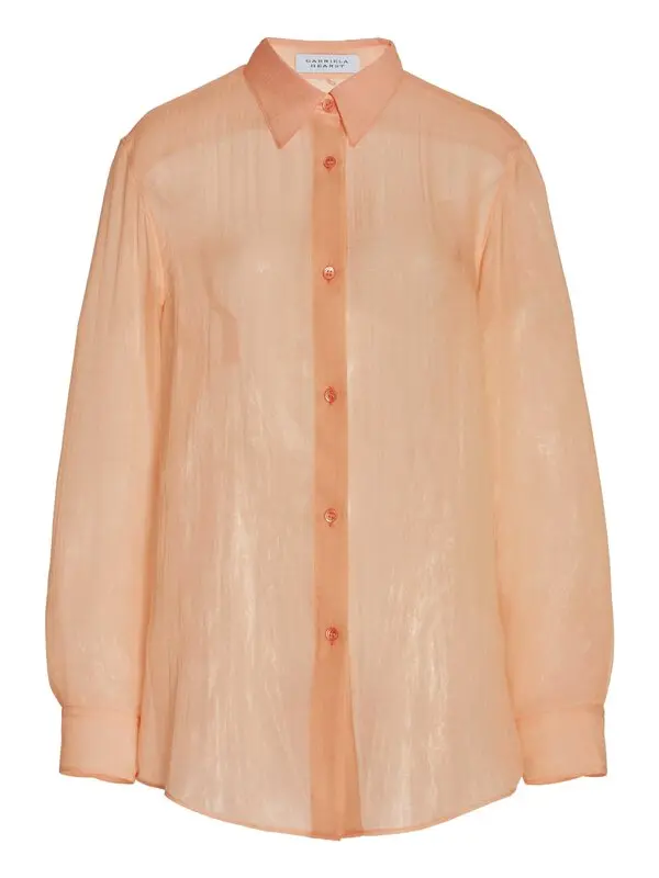 Gabriela Hearst Ferrara Shirt - Fluorescent Orange
