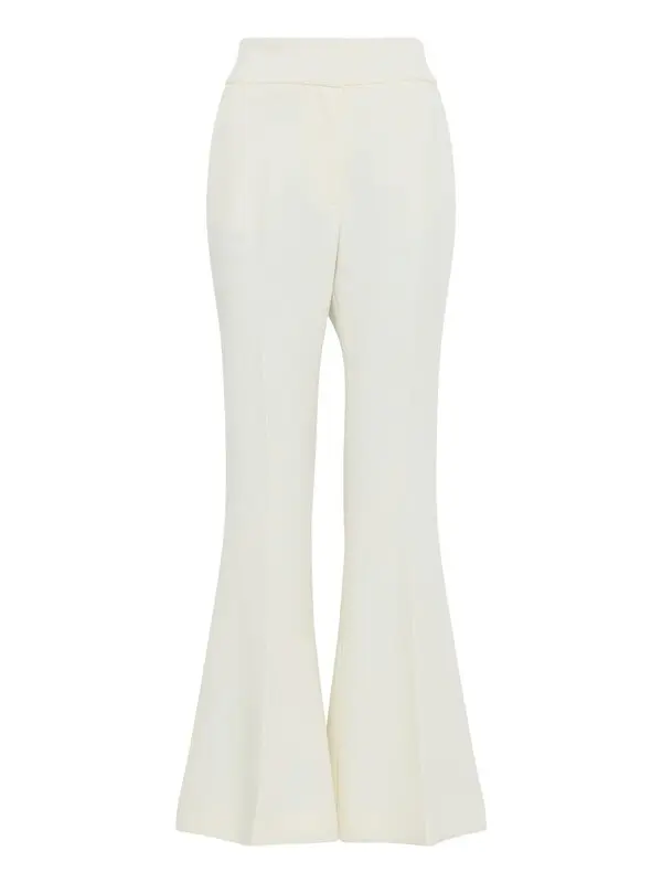 Gabriela Hearst Marsh Flare Cropped Pant - Ivory