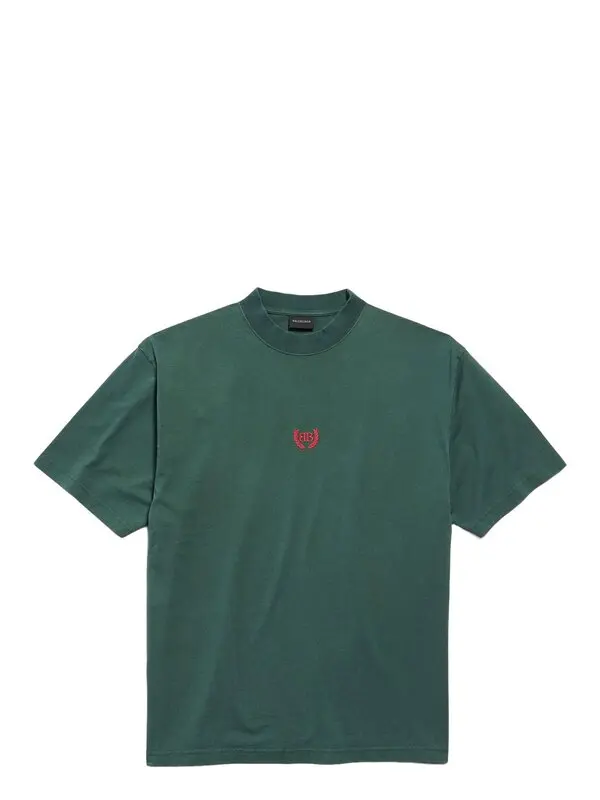 Balenciaga Laurel Classic T-shirt Medium Fit - Green
