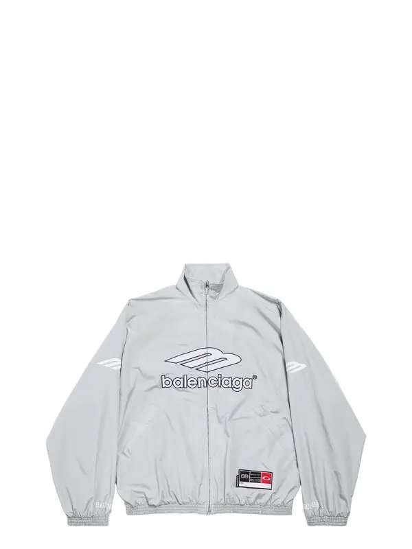 Balenciaga 3b Football Tracksuit Jacket - Grey