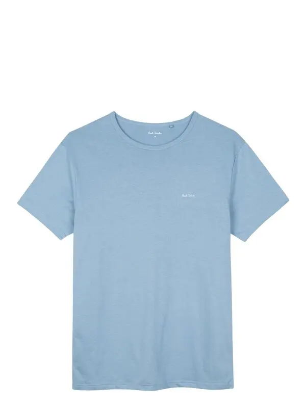 Paul Smith Light Signature Logo Lounge T-shirt - Blue