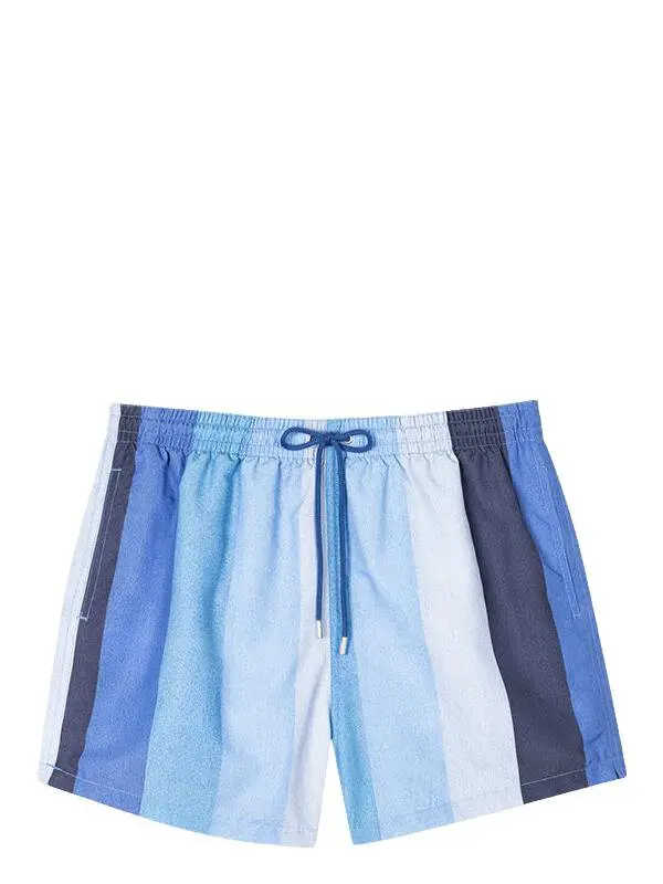 Paul Smith Big Stripe Swim Shorts - Blue