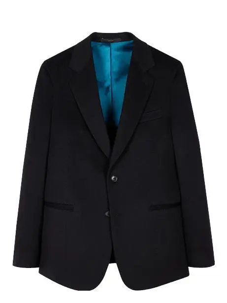 Paul Smith Cashmere Buggy-lined Blazer - Blue