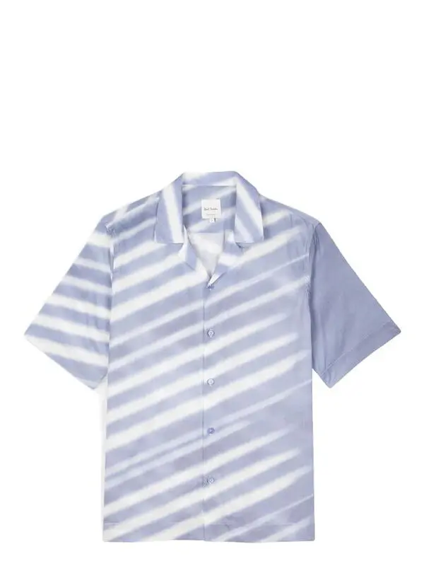 Paul Smith Morning Light' Short-sleeve Shirt - Blue