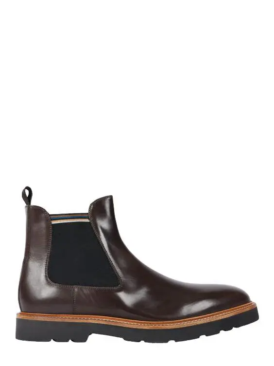 Paul Smith Leather 'argo' Boots - Brown