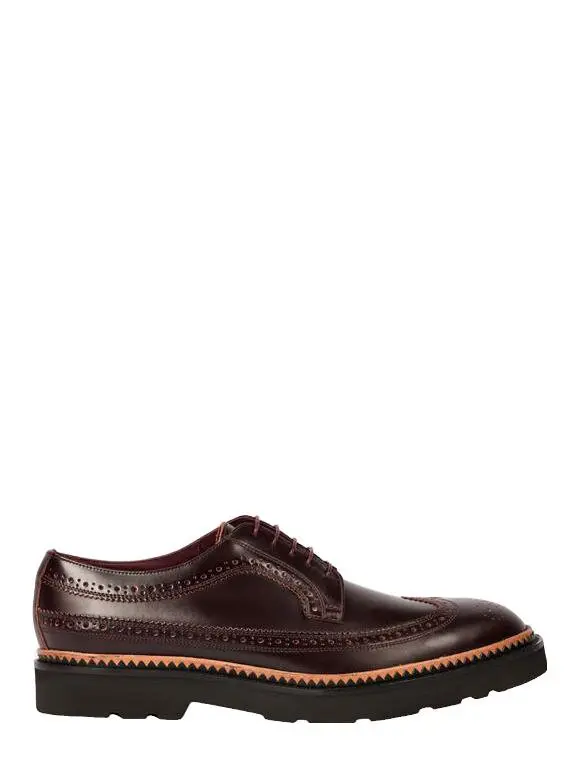 Paul Smith Leather Brogues - Red