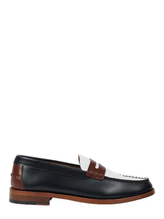 Paul Smith Leather Lido Loafers - Blue