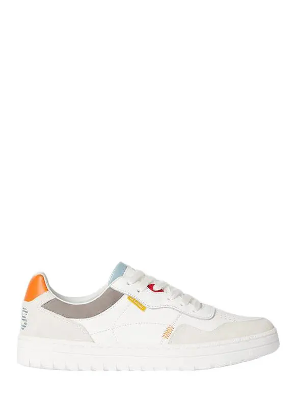 Paul Smith Leather 'ellis' Trainers - White