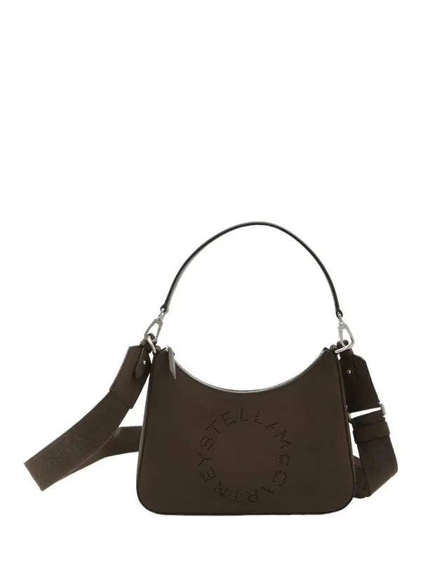 Stella McCartney Stella Logo Crossbody Bag - Brown