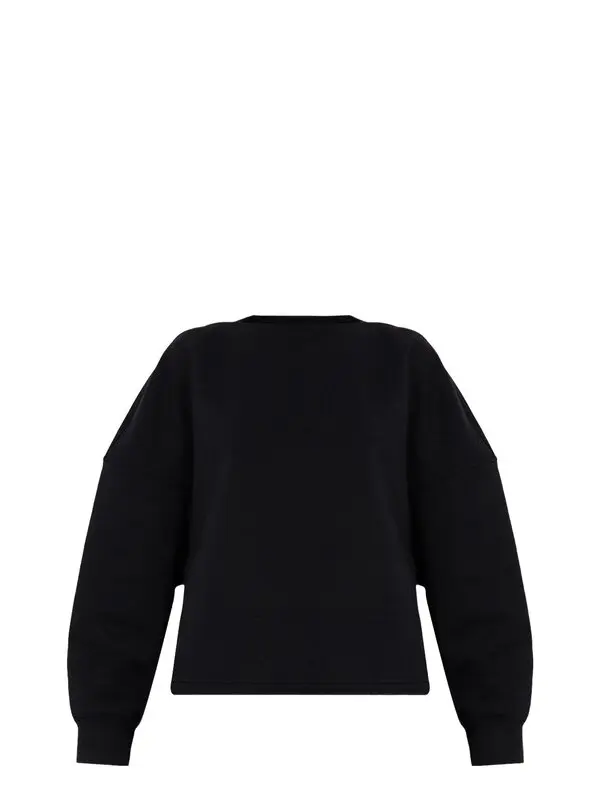 Alaïa Cotton Sweatshirt - Black