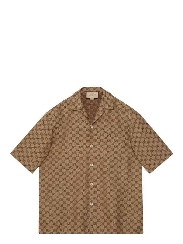 Gucci Gg Canvas Shirt - Beige