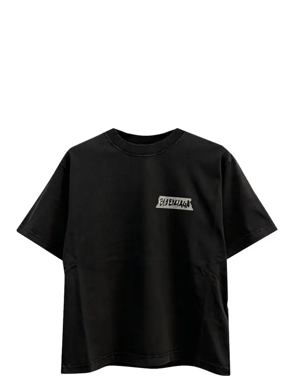 Balenciaga Logo T-shirt - Black