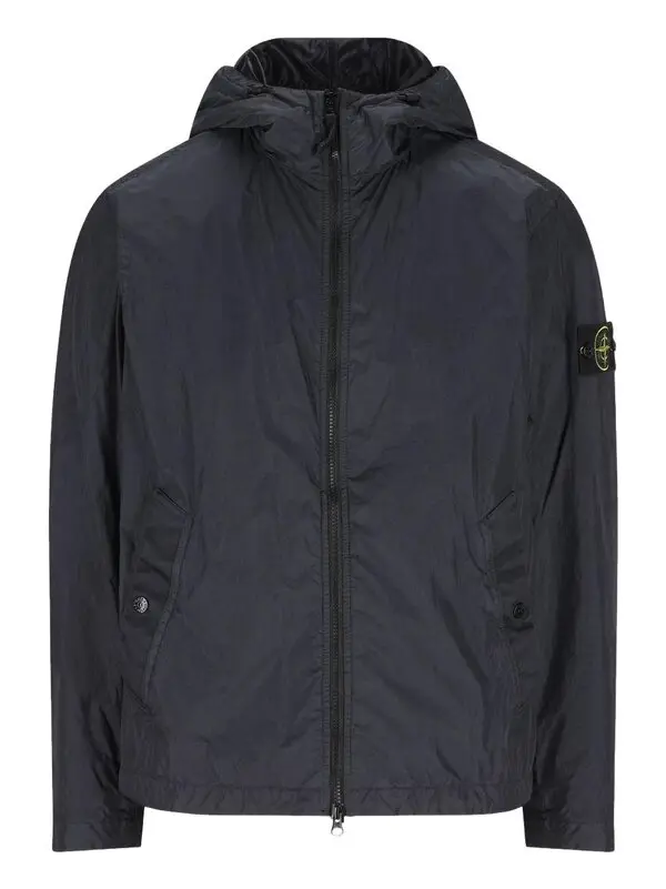 Stone Island Nylon Blouson Jacket - Blue