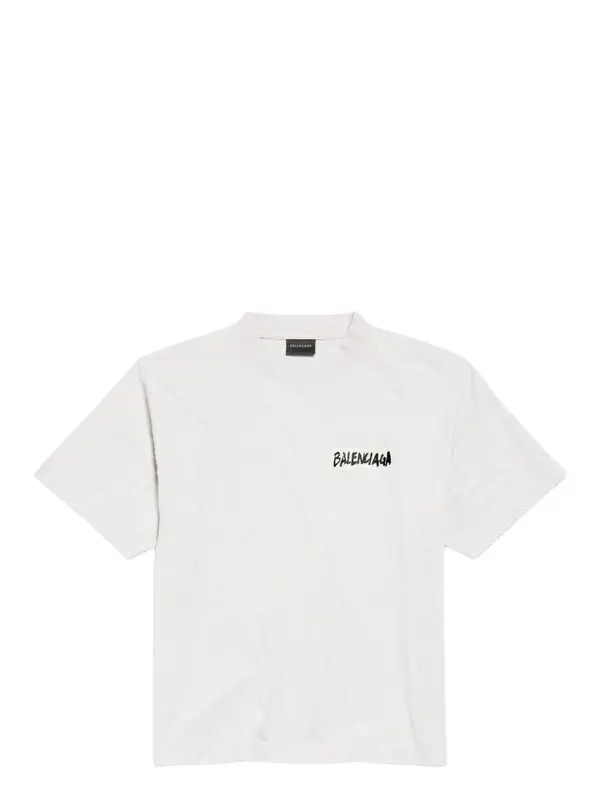 Balenciaga Masking Tape T-shirt - White