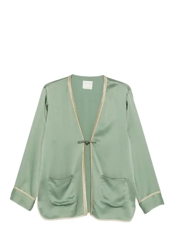 FORTE_FORTE Kimono Jacket - Green