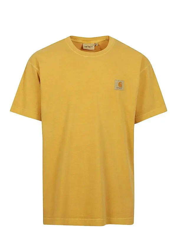 Carhartt Work In Progress S/s Vista Cotton T-shirt - Yellow