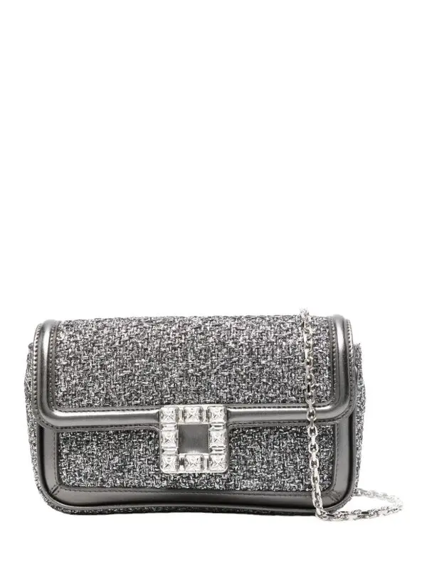 ROGER VIVIER Viv Jeu De Fille Clutch - Grey