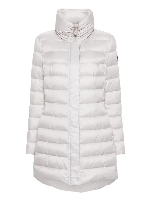 Peuterey Nylon Midi Down Jacket - Grey